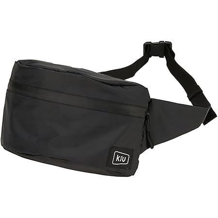 Amazon.co.jp: KiU (キウ) ウォータープルーフボディバッグ ブラック 撥水 メンズ レディース K84-900 : シューズ＆バッグ