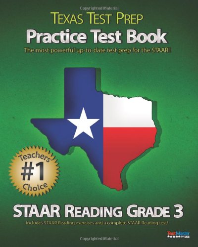 Texas Test Prep Practice Test Book Staar Reading Grade 3: Aligned to ...