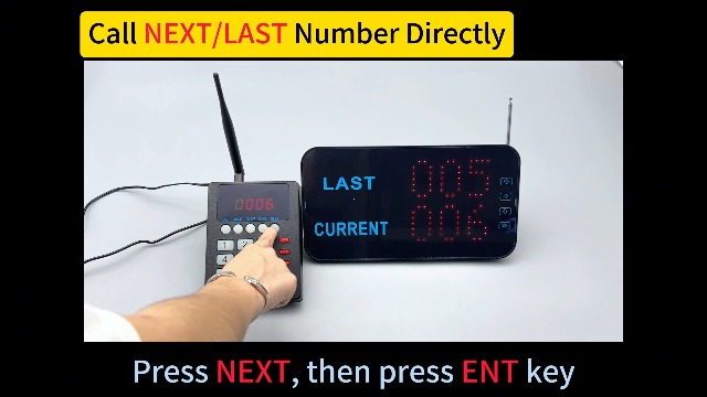 Restaurant Pager Number Display Wireless Number Calling System ...