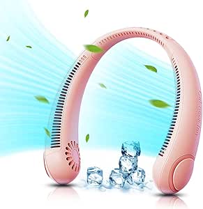Amazon.co.jp: BeautySay ABC Bladeless Neck Fan, Handsfree Portable ...