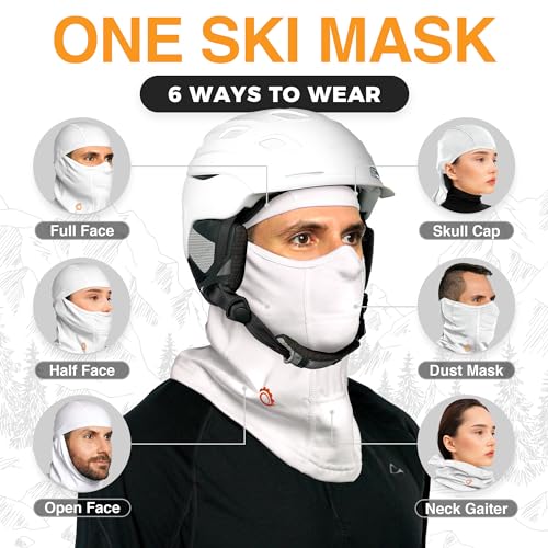 Snapklik.com : GearTOP Balaclava Winter Face Mask For Men & Women