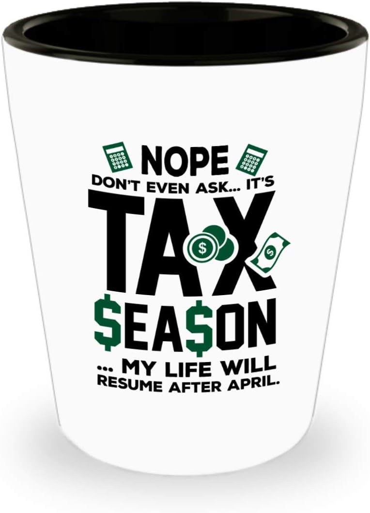 Amazon.com | Funny Gift for Accountant - It's Tax Season Bookeeper, CPA ...