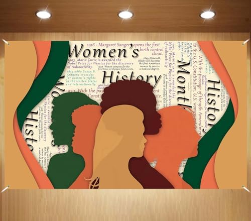 Amazon.com : Womens History Month Photo Backdrop International Women's ...