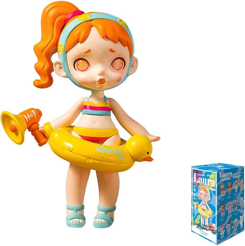 SIXBROTOY Laura Pool Fight Series Blind Box Toys for Girls Kawaii ...
