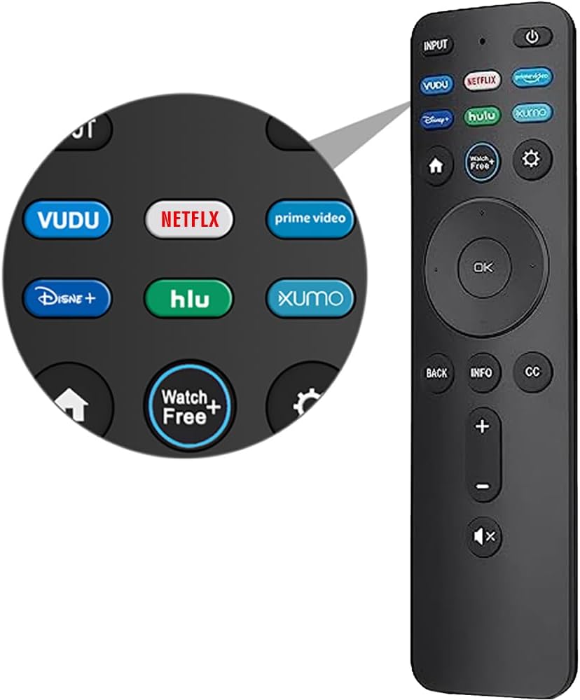 Amazon.com: Universal Remote for VIZIO All Smart TV, XRT260 Remote ...