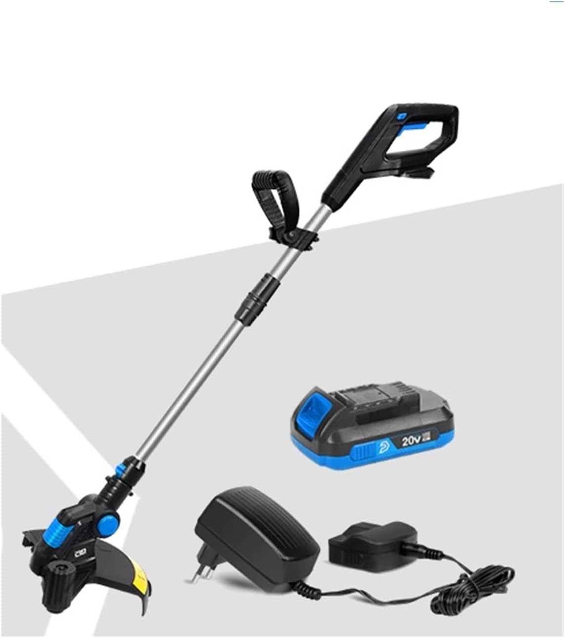 Amazon.com : Electric Lawn Mower, 20V Electric Grass Trimmer Cordless ...