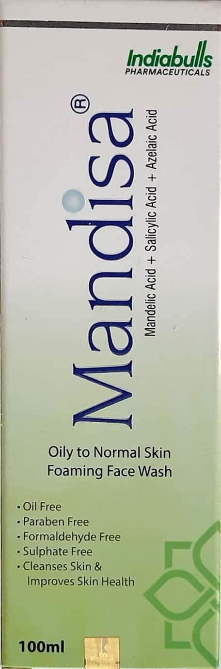 MANDISA OILY TO NORMAL SKIN FOAMING FACE WASH 100ml-(pack of 1 ...