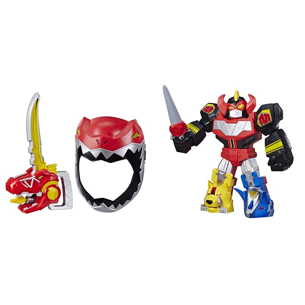 Buy Playskool Heroes Power Rangers Zord Saber, Red Ranger Roleplay ...
