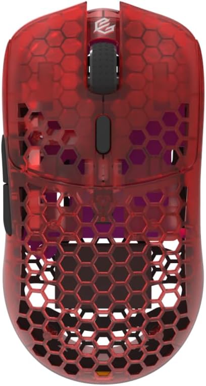 Amazon.com: G-Wolves HTX ACE Wireless Gaming Mouse (Honeycomb, Ruby Red ...