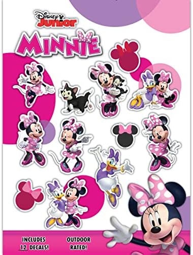 Amazon.com - Disney Junior Minnie Mouse Decals - Set of 12 Minnie Mouse ...