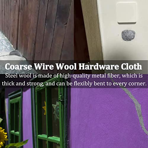 Snapklik.com : 2Pack Steel Wool Pads For Mice Control, Fill Fabric DIY ...