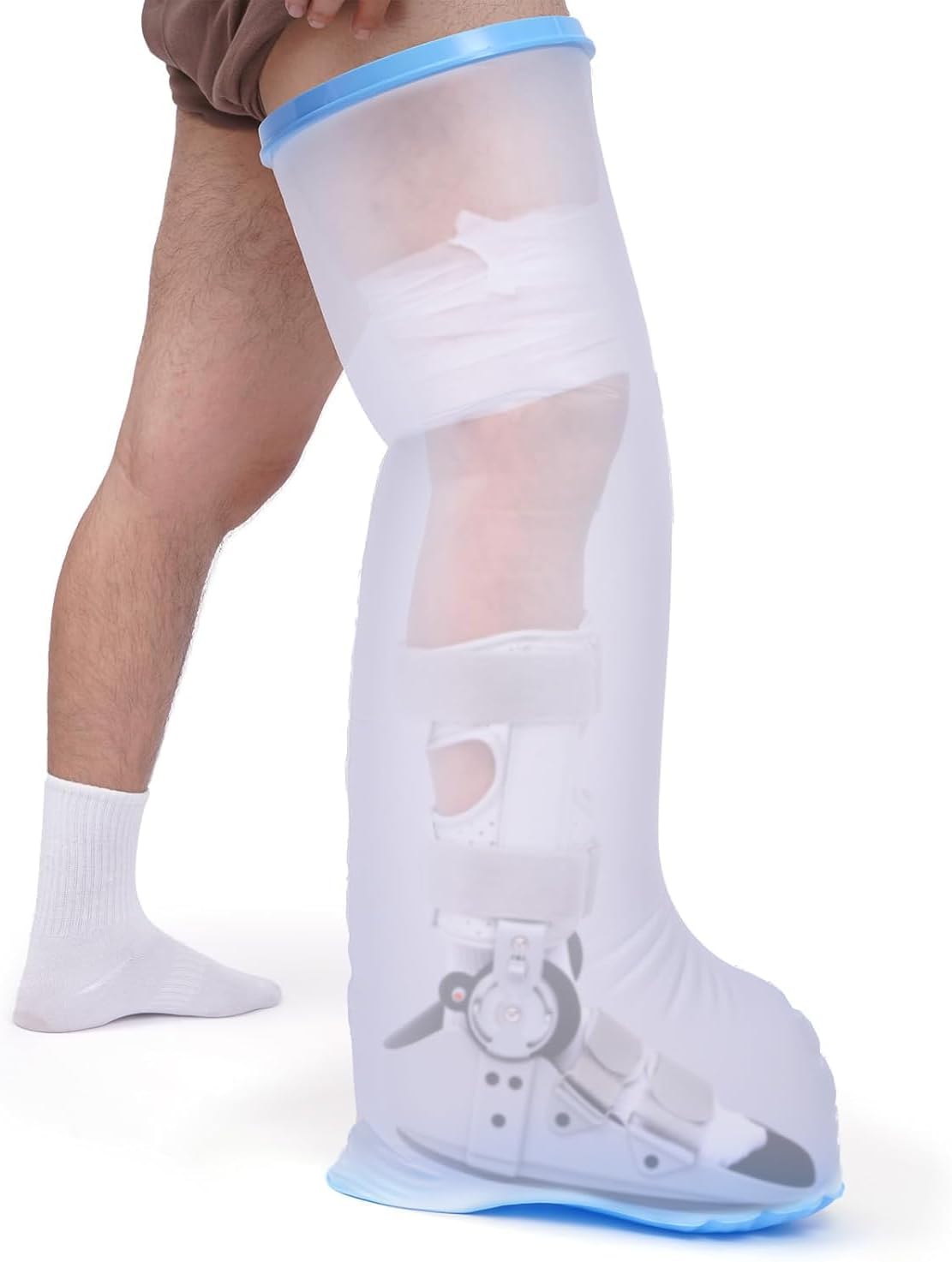 Amazon.com: Tideshake - 100% Waterproof Leg Cast Cover for Showering ...