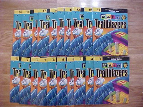 Set of 20 Unit Resource Guides (Units 1-20) Math Trailblazers Grade 3 ...