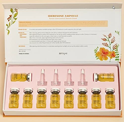 Buy Stayve Idebenone Ampoule Kit - 10 Vials, Micro Needling, Serum ...
