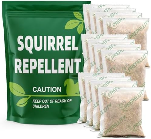 Amazon.com : AUDQQM Squirrel Repellent, Chipmunk Repellent Outdoor ...