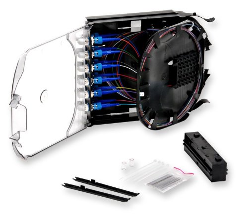 Corning | CCH-CS12-6T-P00RE | CCH Pigtail Splice Cassette, 12 F, ST ...