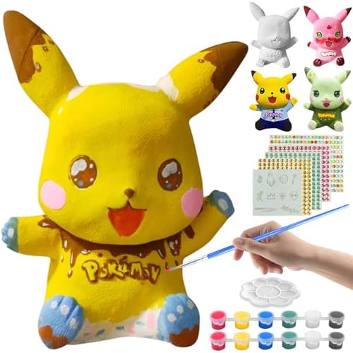 Amazon.com: Crayola Pokémon Imagination Art Set (115pcs), Kids Art Kit ...