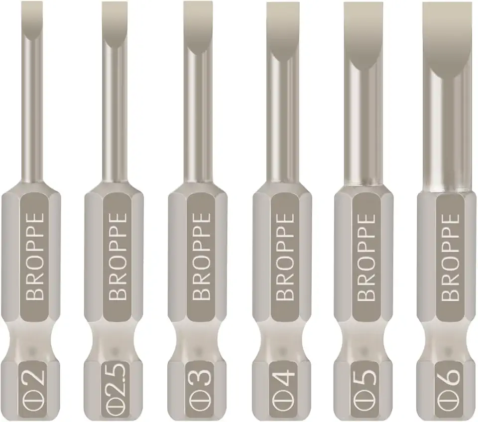 The Ultimate Guide To Slotted Screw Bit Sizes | ShunTool