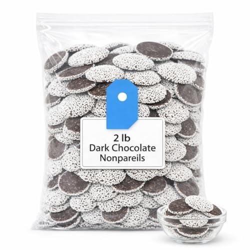 5 Best Dark Chocolate Nonpareils | 2 Lbs of Dark Chocolate Bliss