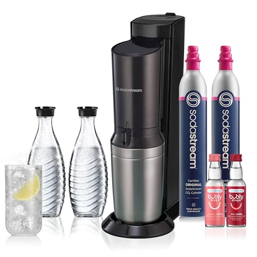 SodaStream - Aqua Fizz Sparkling Water Maker | VALUE BUNDLE | GLASS ...