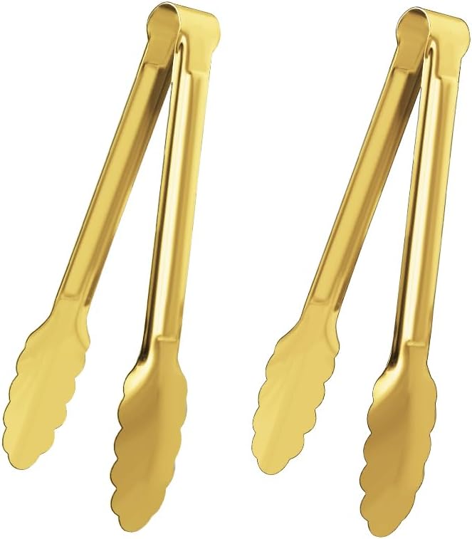 Amazon.com: 4 Pack Buffet Tongs, Stainless Steel Serving Tongs Serving ...