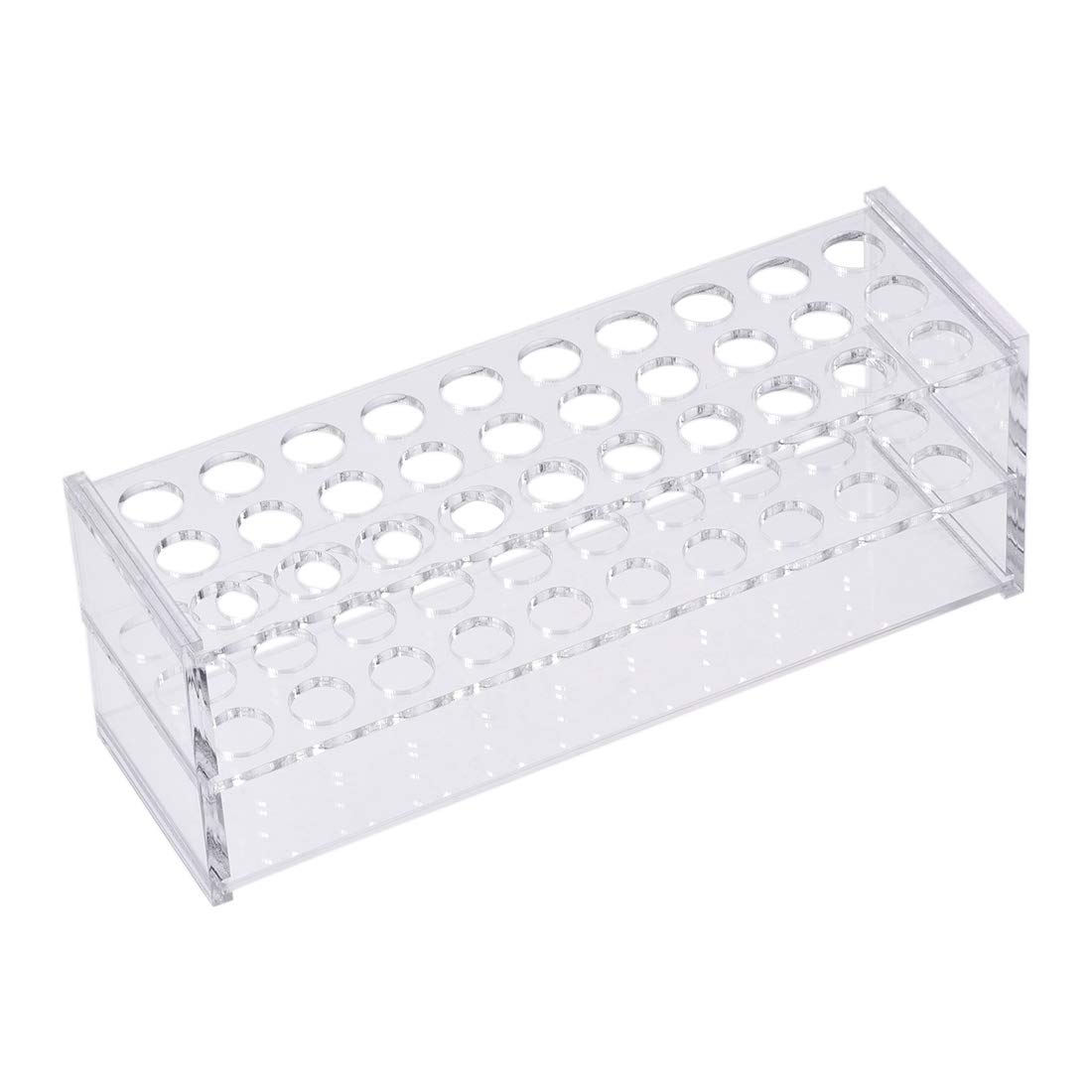 uxcell Acrylic Test Tube Holder Lab Stand Rack 3x10 Wells for 11-13mm ...