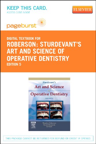 Sturdevant's Art and Science of Operative Dentistry - Elsevier Digital ...