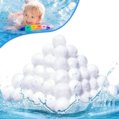 Amazon.com : vewicokop 3.1lbs Pool Filter Balls for Sand Filters ...