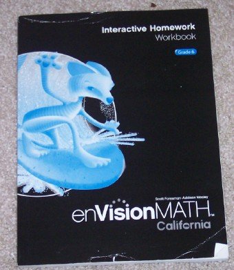 Buy Interactive Homework Workbook Grade 6 (enVision Math) Book Online ...