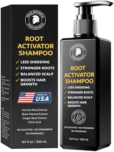 Amazon.com: Root Activator Shampoo for Men: Made In USA - Hair Growth ...
