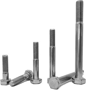 YUANYAO M8 Hexagon Head Half Tooth Bolts 8mm X 30 35 90 180 190 200 210 ...