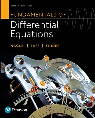 Fundamentals of Differential Equations 9, Nagle, R. Kent, Saff, Edward ...