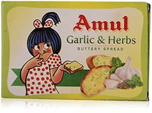 Amul Spread - Garlic and Herbs, 100g Box : Amazon.in: Grocery & Gourmet ...