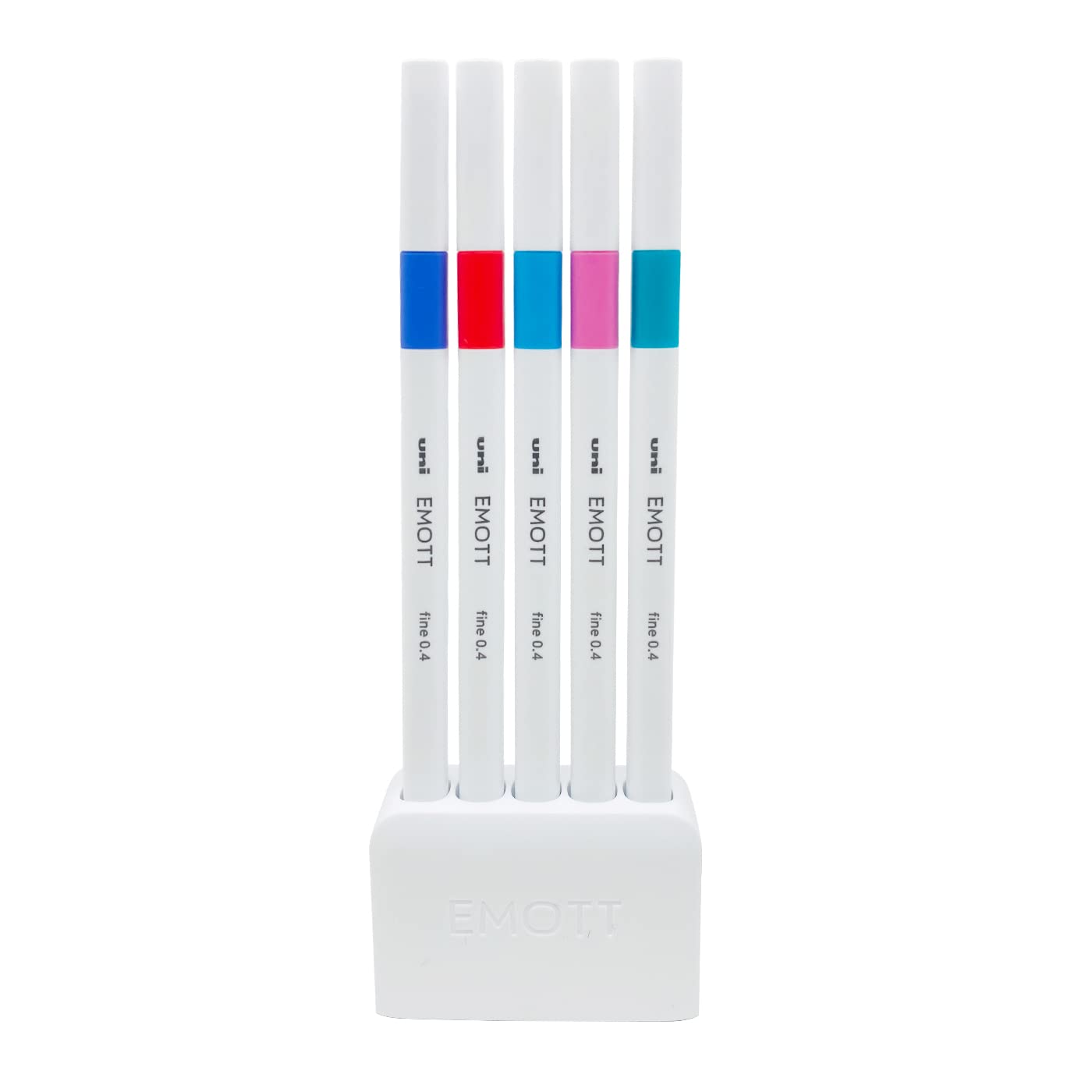 uni-ball Emott SY5 Water Based Fineliner Pens Set | Tip Size 0.4 mm ...
