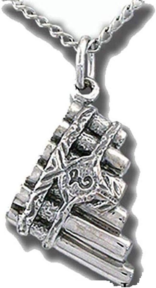 Badali Jewelry Eolian Talent Pipes™ Necklace, Corner Hanging (Antiqued ...