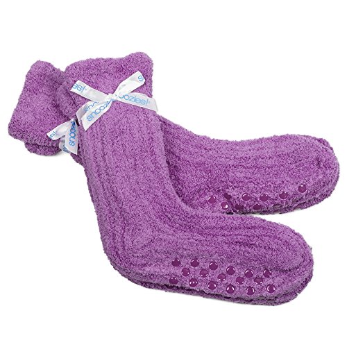 Snoozies Shea Butter Infused Pastel Slumber Sleeper Socks 2 Pair Pack ...