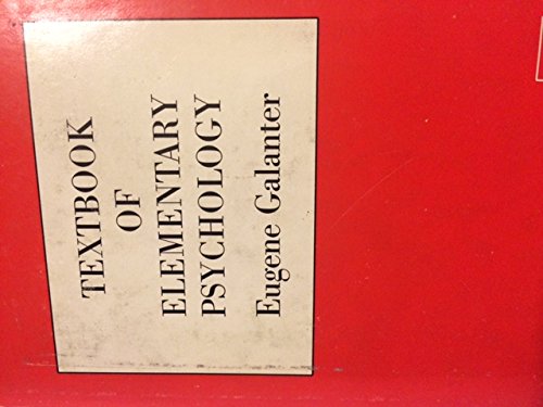 Textbook of elementary psychology (Holden-Day series in psychology ...