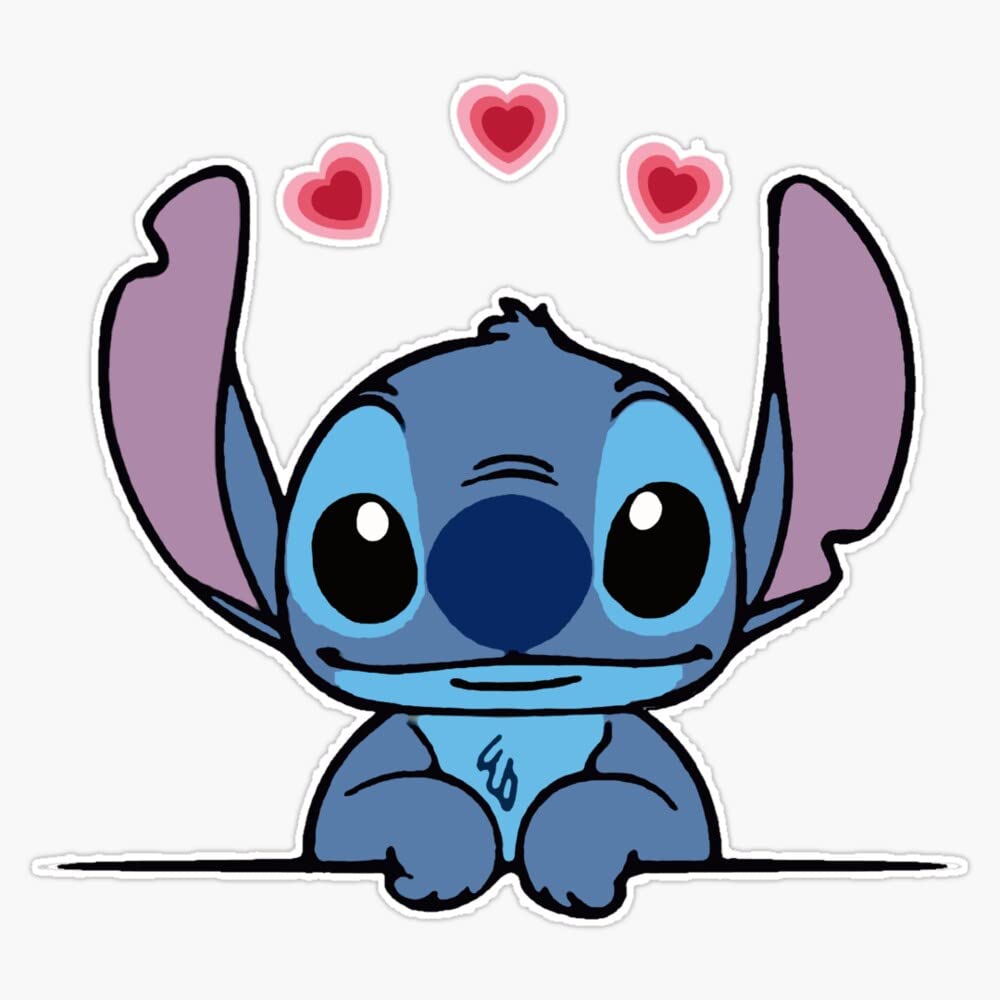 Amazon.com - Stitch Sticker Bumper Sticker Vinyl Decal 5