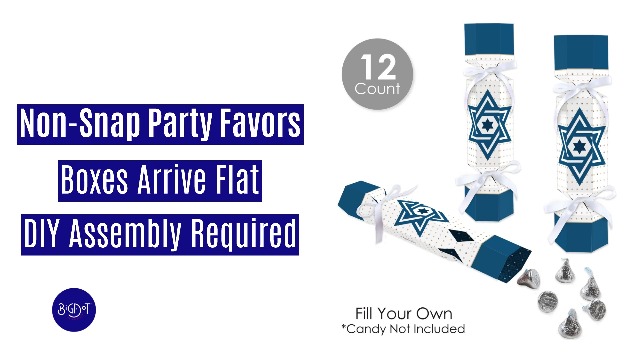 Watch Happy Passover Pesach Jewish Table Favor Cracker Boxes 12 Ct on ...