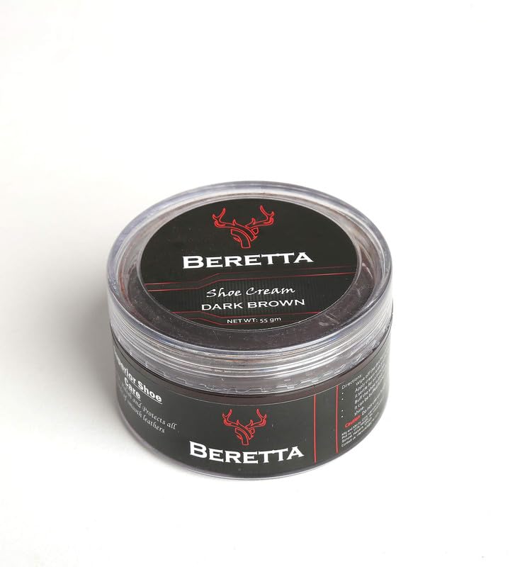 Beretta High Shine Leather Shoe Cream Nourishing Natural Wax Formula ...