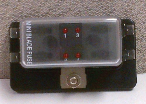 Amazon.com: MINI BLADE FUSE BLOCK HOLDER WITH LED INDICATOR MARINE BOAT ...