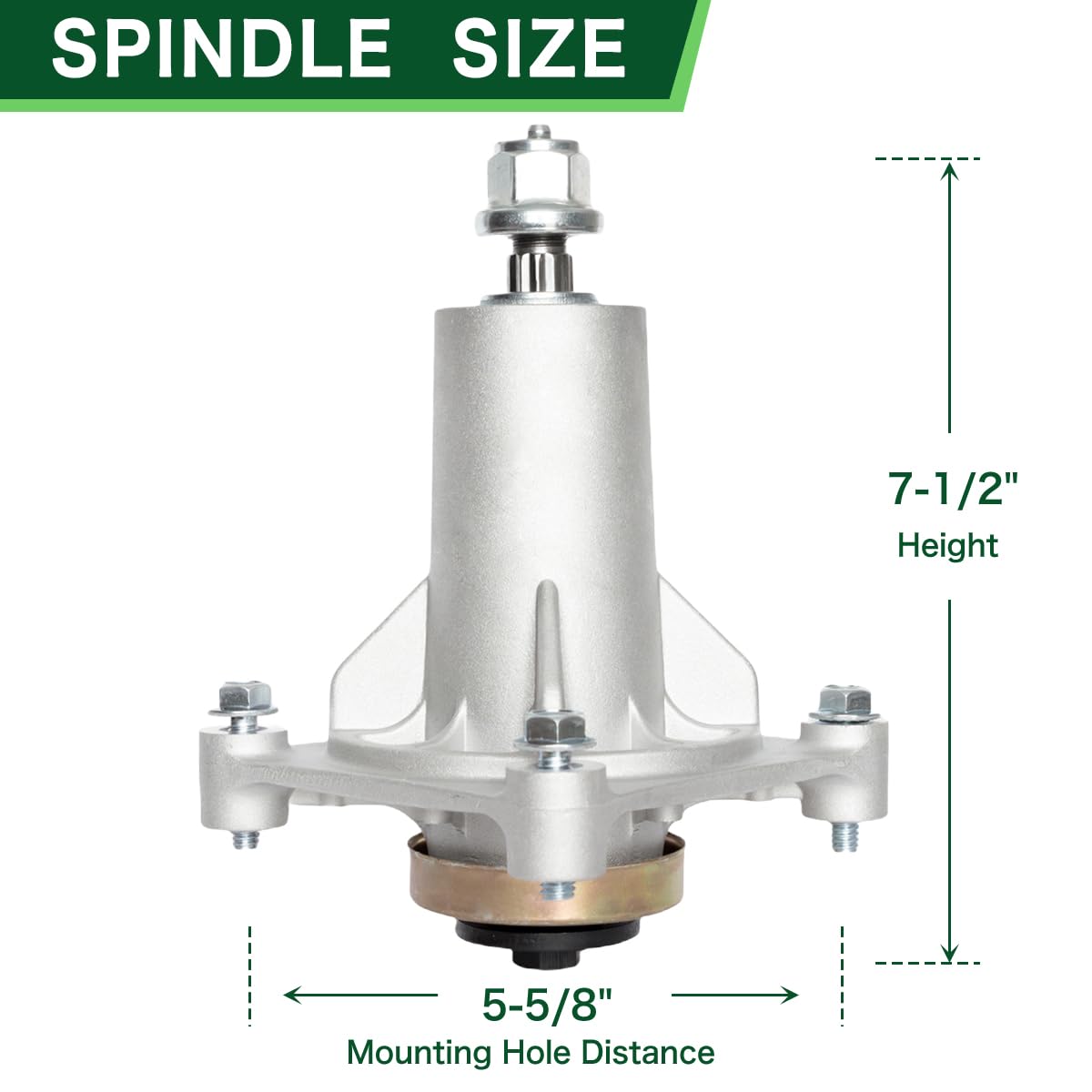 TENGMUJX 187292 192870 Spindle Assembly with 195945 Pulley Replace for ...