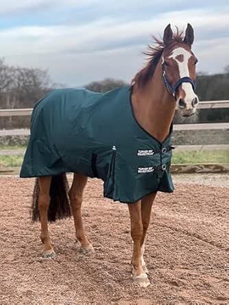 Turner Equestrian 600d Lightweight Waterproof Horse Turnout Rug 100g ...