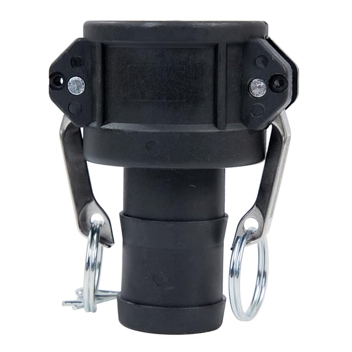 Buy Quafwia 1 PC Polypropylene Camlock Fittings 1 1/2 Cam lock Hose ...