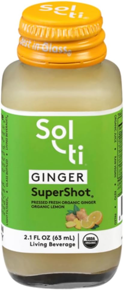 Amazon.com: Sol-ti Organic Ginger SuperShot Drink, Aids Digestion, Circulation and Cleansing ...