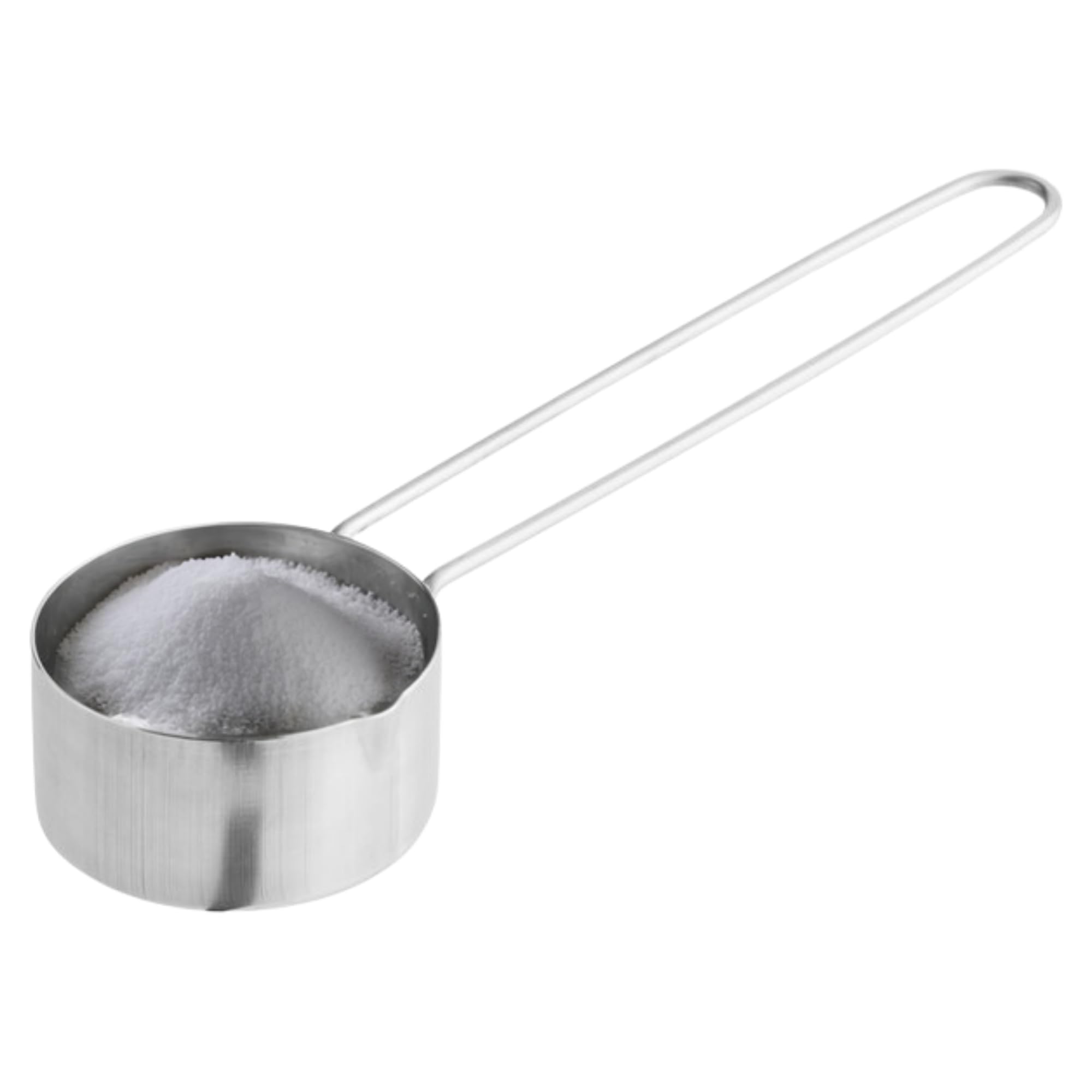Amazon.com: 1/3 Cup Stainless Steel Measuring Cup, Long 6" Wire Loop ...