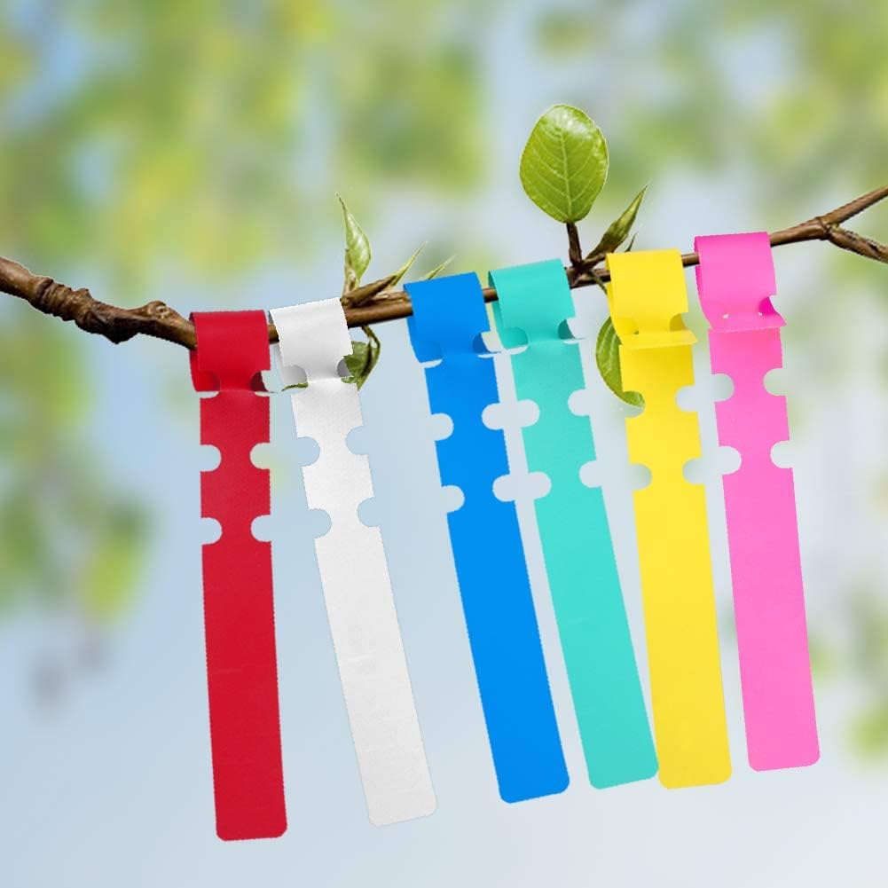 Amazon.com: BEADNOVA Tree Tags Plastic Plant Labels Wrap Around Hanging ...