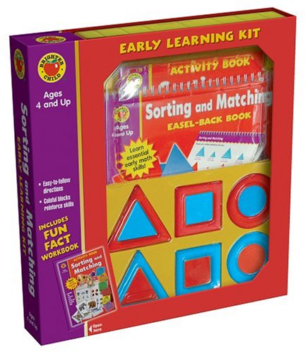 Sorting and Matching Early Learning Kit (Brighter Child Early Learning ...