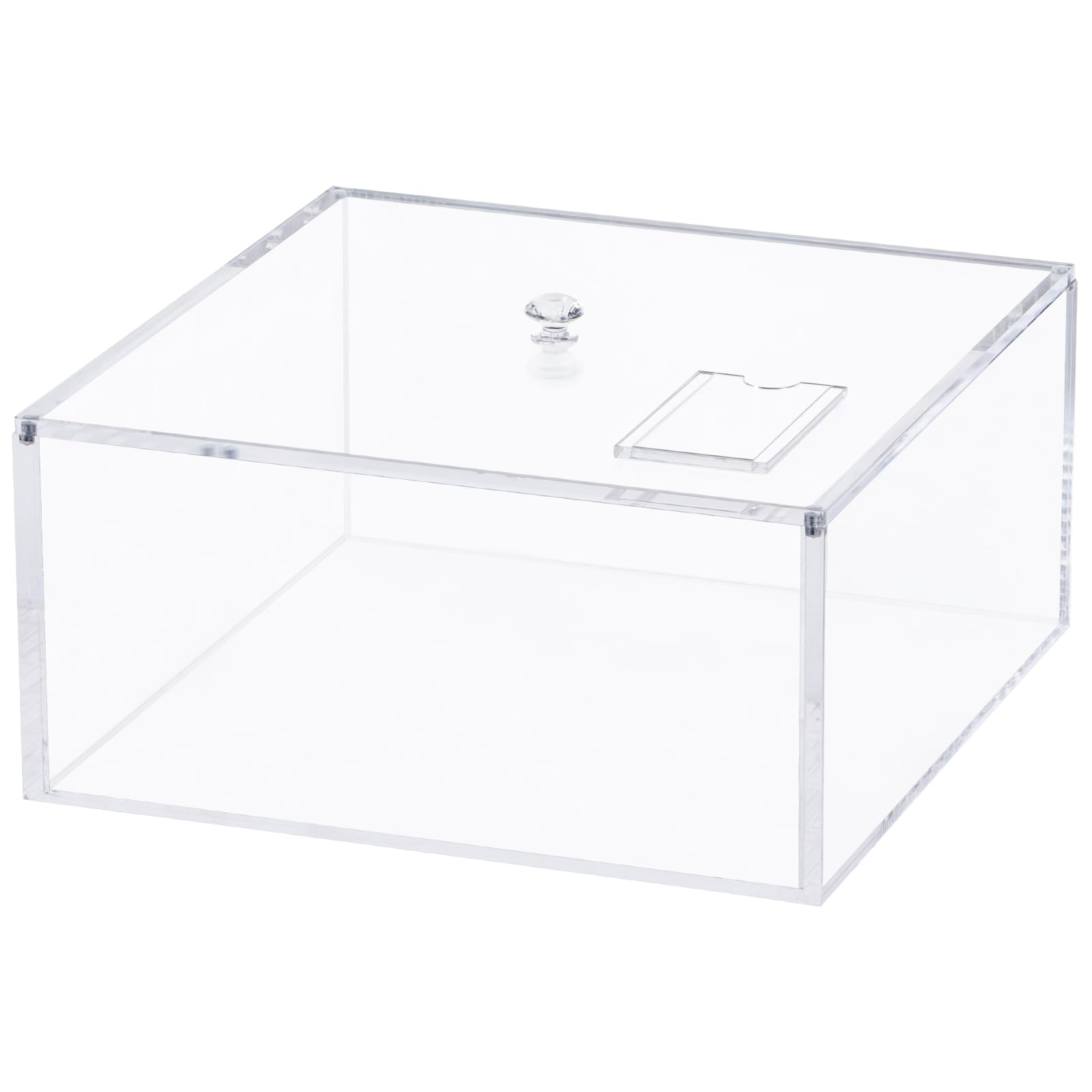 Amazon.com - Dayaanee Large Acrylic Box Clear Acrylic Box with Lid ...