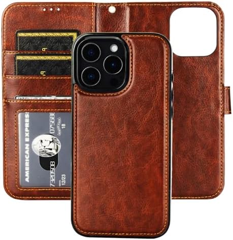 Amazon.com: SkyEagle Compatible Magsafe 2 in 1 Detachable iPhone 16 Pro Max Wallet Case with ...